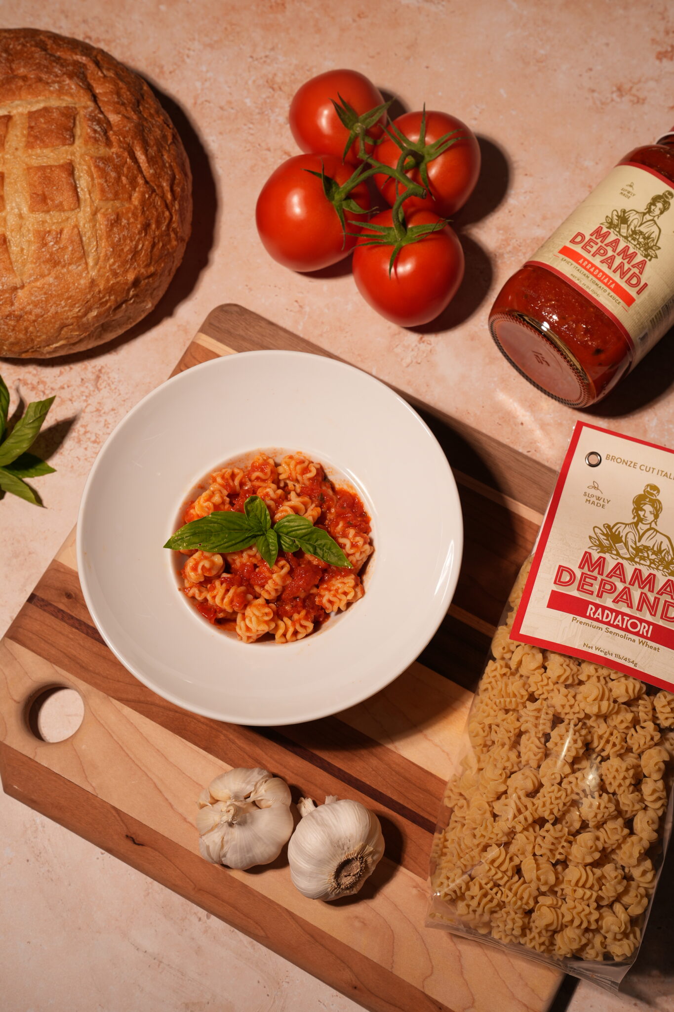 Mama DePandi's Radiatori Dried Pasta | Mama DePandi